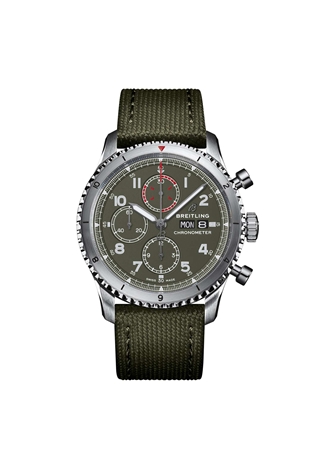 Breitling Erkek Chronograph 43 Haki Saat EU Breitling Erkek Chronograph 43 Haki Saat EU