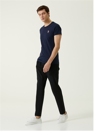 Ruck&Maul Erkek Lacivert Logo Detaylı T-shirt L EU Ruck&Maul Erkek Lacivert Logo Detaylı T-shirt L EU