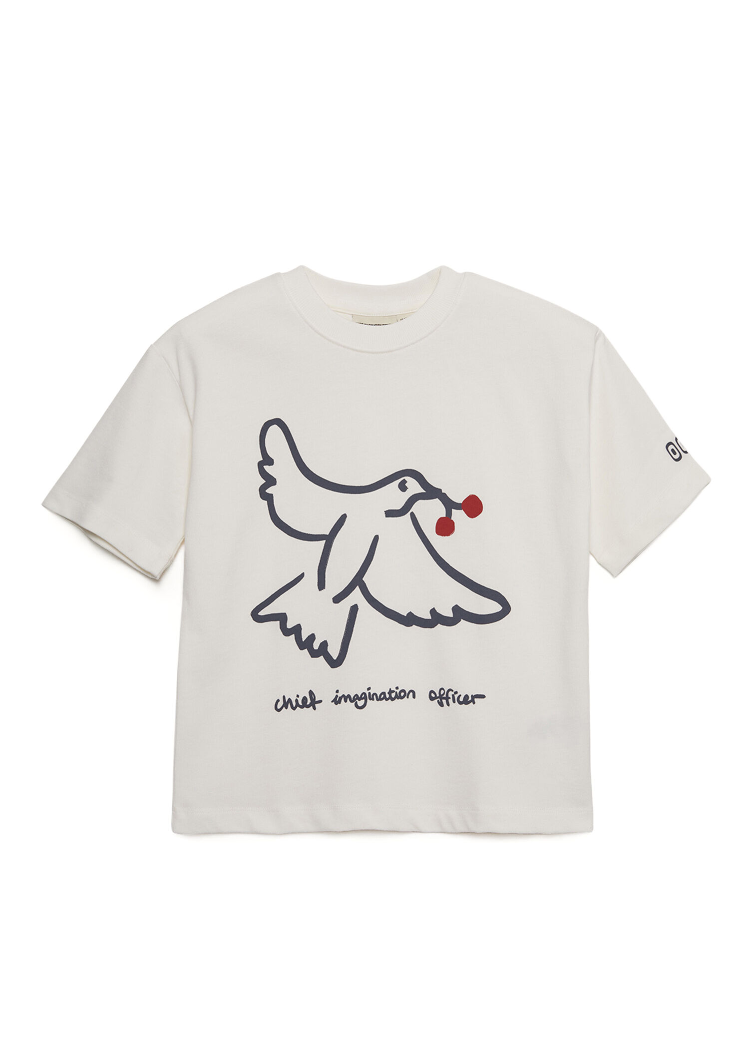 Chief Imagination Officer - Beyaz Organik Pamuk Çocuk T-shirt - Beyaz