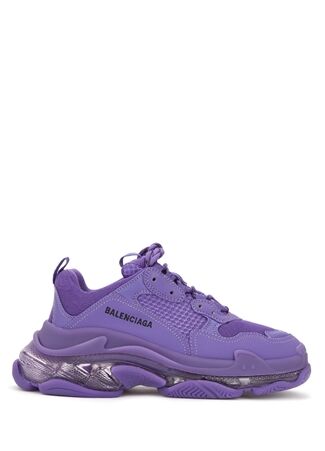 Balenciaga Kadın Triple S Mor Sneaker 36 EU Balenciaga Kadın Triple S Mor Sneaker 36 EU