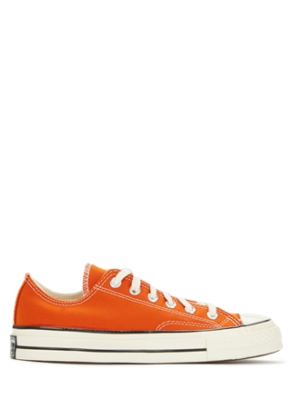 Converse Erkek Chuck 70 Turuncu Logolu Kanvas Sneaker 38 EU Converse Erkek Chuck 70 Turuncu Logolu Kanvas Sneaker 38 EU
