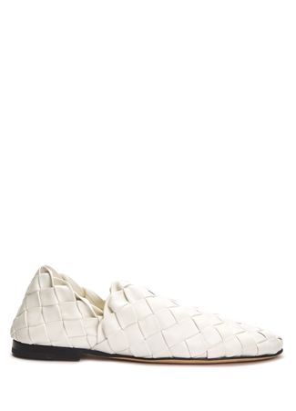 Bottega Veneta Kadın Beyaz Örgü Dokulu Deri Sneaker 36 Eu Bottega Veneta Kadın Beyaz Örgü Dokulu Deri Sneaker 36 Eu