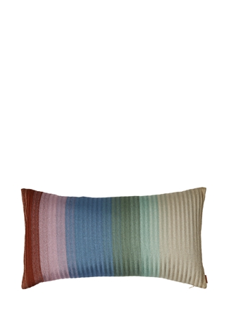 Missoni Home Yolan Colorblocked Çizgili 30x60 Dekoratif Yastık Yeşil