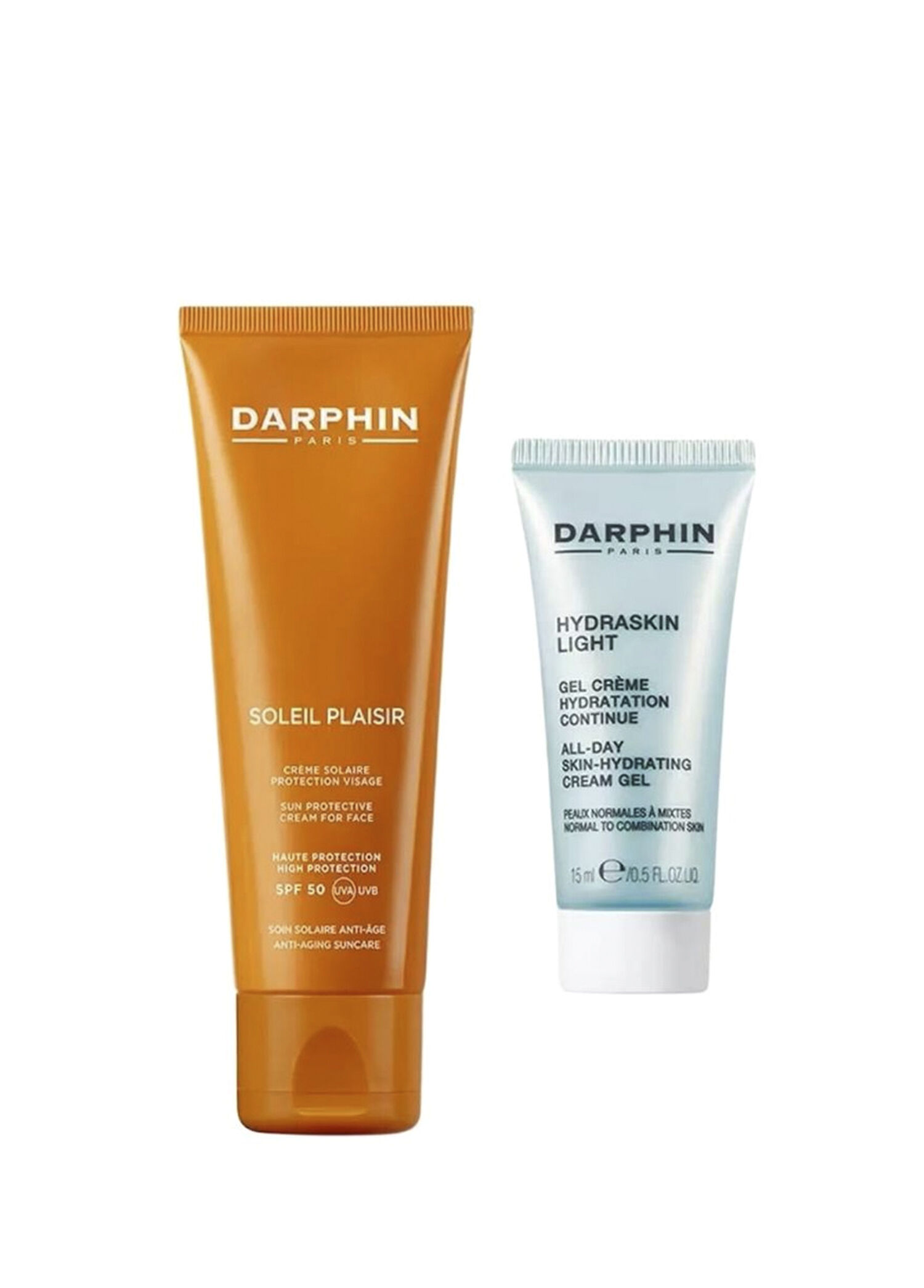 Darphin - Soleil Plaisir SPF50 Anti-Aging Sunscreen 50ml + Hydraskin ...
