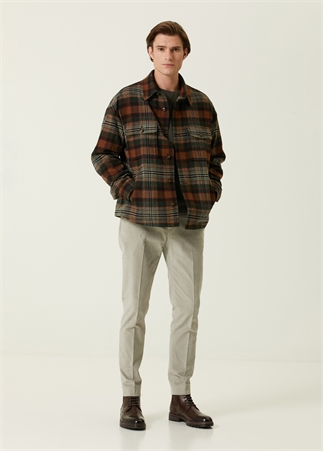 Network Erkek Jogger Fit Taş Pantolon Gri 46 EU