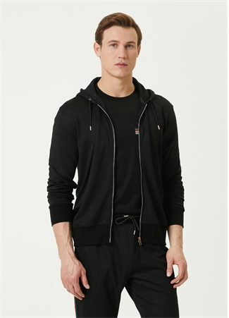 Paul Smith Erkek Siyah Kapüşonlu Renkli Şeritli Yün Sweatshirt L Eu Paul Smith Erkek Siyah Kapüşonlu Renkli Şeritli Yün Sweatshirt L Eu