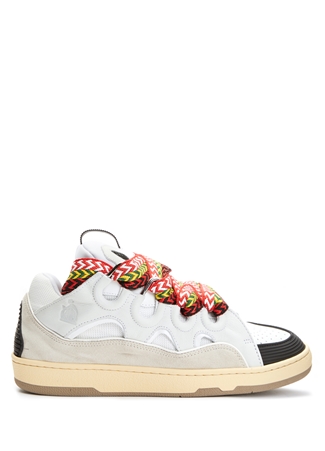 Lanvin Erkek Beyaz File Dokulu Deri Sneaker 4 Eu Lanvin Erkek Beyaz File Dokulu Deri Sneaker 4 Eu