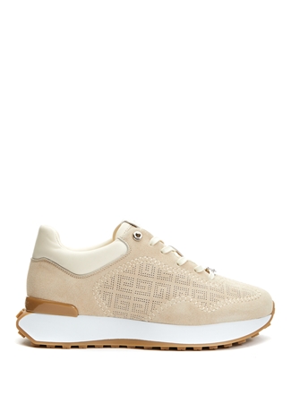 Givenchy Kadın Bej Logo Detaylı Deri Sneaker 36 Eu Givenchy Kadın Bej Logo Detaylı Deri Sneaker 36 Eu
