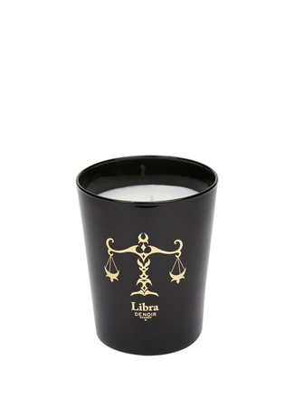 De Noir Concept Siyah Terazi Burcu Desenli Mum De Noir Concept Siyah Terazi Burcu Desenli Mum