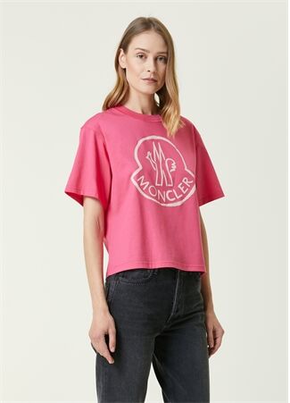 Moncler Kadın TSHIRT Pembe S EU