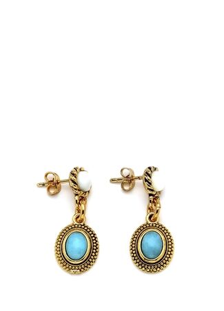 Mon Reve Kadın Ukwel Altın Rengi Küpe EU