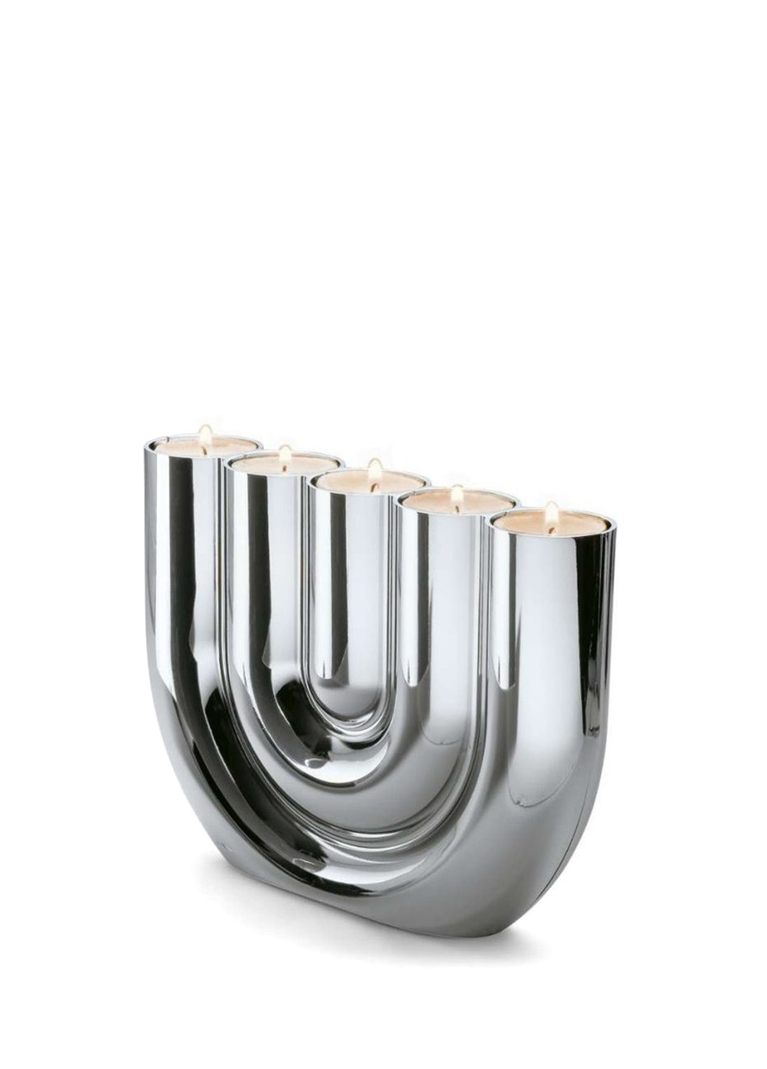 PHILIPPI - Double U Grey Candlestick