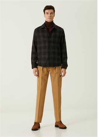 Lardini Erkek Bej Çift Pilili Pantolon 48 IT