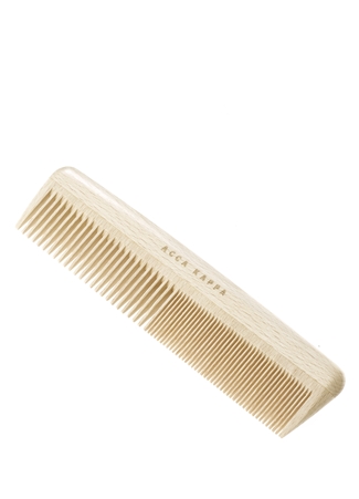Acca Kappa Beech Wood Comb - Fıne Coarse Teeth Acca Kappa Beech Wood Comb - Fıne Coarse Teeth