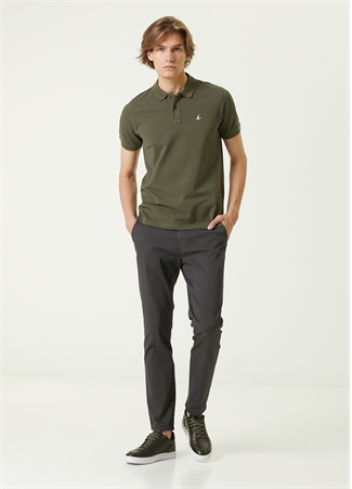 Beymen Club Erkek Regular Fit Antrasit Dokulu Chino Pantolon Gri 46 Beymen Club Erkek Regular Fit Antrasit Dokulu Chino Pantolon Gri 46