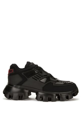 Prada Kadın Siyah Taban Detaylı Sneaker 36 EU