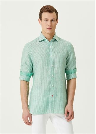 Isaia Erkek Gömlek Beyaz 42 It