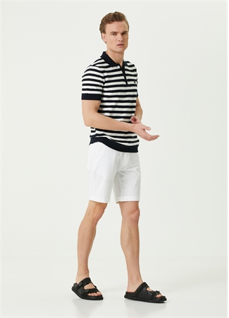 Beymen Club Erkek Slim Fit Beyaz Twill Şort 46 Beymen Club Erkek Slim Fit Beyaz Twill Şort 46