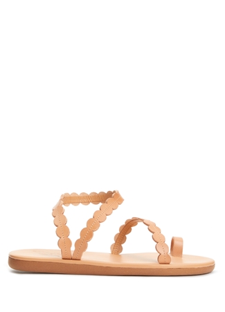 Ancient Greek Sandals Kadın Bej Bantlı Deri Sandalet 36 Eu Ancient Greek Sandals Kadın Bej Bantlı Deri Sandalet 36 Eu