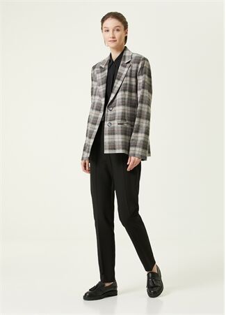 Beymen Kadın Siyah Boru Paça Pantolon 38 EU