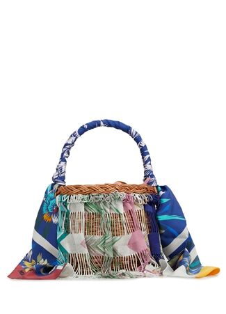 Missoni Kadın Colorblocked Karışık Desenli Çanta EU