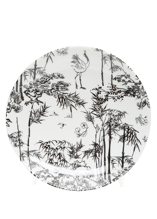 Mi Su Deco Kyoto Siyah 20 cm Tabak Mi Su Deco Kyoto Siyah 20 cm Tabak