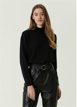 Network Kadın Basic Fit Siyah Kazak S EU Network Kadın Basic Fit Siyah Kazak S EU