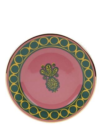 La Doublej Pineapple Pembe 2li Porselen Tatlı Tabağı Seti La Doublej Pineapple Pembe 2li Porselen Tatlı Tabağı Seti