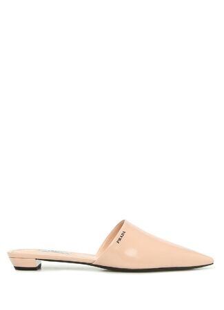 Prada Kadın Pembe Deri Terlik 38 EU