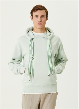 Ambush Erkek Yeşil Kapüşonlu Bağcıklı Sweatshirt S Eu Ambush Erkek Yeşil Kapüşonlu Bağcıklı Sweatshirt S Eu