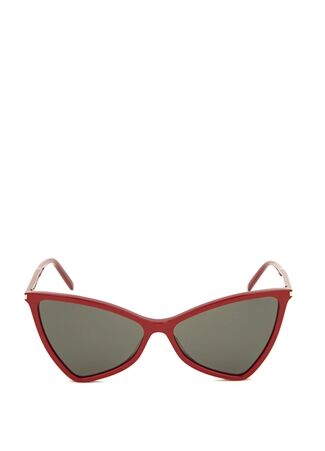 Kadın Kırmızı Cat Eye Formlu Güneş Gözlüğü EU