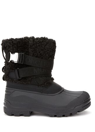 Moncler Kadın Siyah Logo Detaylı Bot 36 EU