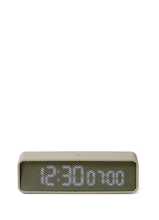 Lexon Oslo Gri Yeşil Alarm Saat Lexon Oslo Gri Yeşil Alarm Saat