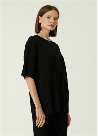 Selected Femme Kadın Siyah Ribli Kısa Kol Kazak XS EU Selected Femme Kadın Siyah Ribli Kısa Kol Kazak XS EU