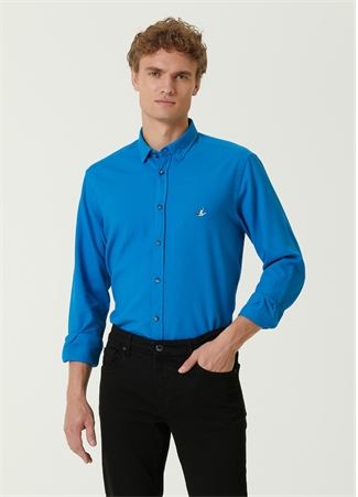 Beymen Club Erkek Comfort Fit Mavi Gömlek S