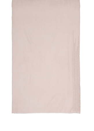 Beymen Collection Kadın Pembe Boncuk İşlemeli Yün Şal EU Beymen Collection Kadın Pembe Boncuk İşlemeli Yün Şal EU