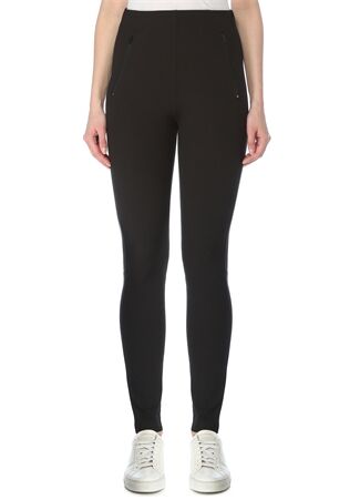 Rag&Bone Kadın Siyah Yüksek Bel Dar Paça Pantolon 6 US