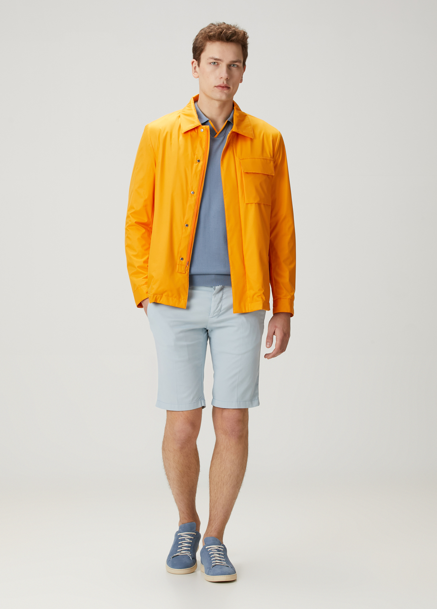 Kiton Mavi Erkek Mavi Bermuda 1639238 | Beymen