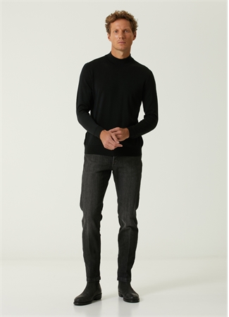 Kiton Erkek Antrasit Normal Bel Jean Pantolon Gri 36 US Kiton Erkek Antrasit Normal Bel Jean Pantolon Gri 36 US