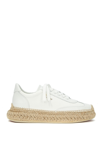 Christian Louboutin Kadın Espasneak Beyaz Espadril 36 EU Christian Louboutin Kadın Espasneak Beyaz Espadril 36 EU