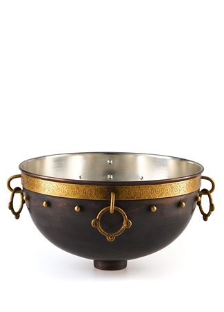 Har Oksitli Küpeli Büyük Boy Kase Çok Renkli Har Oksitli Küpeli Büyük Boy Kase Çok Renkli