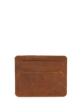 Divarese Erkek Kahverengi Deri Kartlık EU