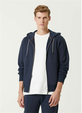 Beymen Collection Erkek Lacivert Kapüşonlu Sweatshirt Mavi S EU Beymen Collection Erkek Lacivert Kapüşonlu Sweatshirt Mavi S EU