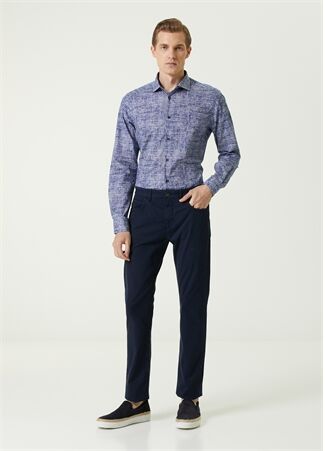 Palzileri Lab Erkek Lacivert Dar Paça Pantolon 48 IT