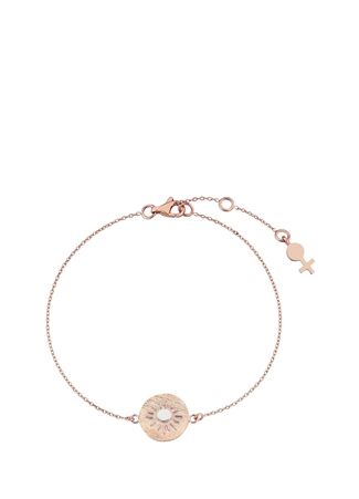 Her Story Kadın Güneş Detaylı Altın Rengi Bileklik EU
