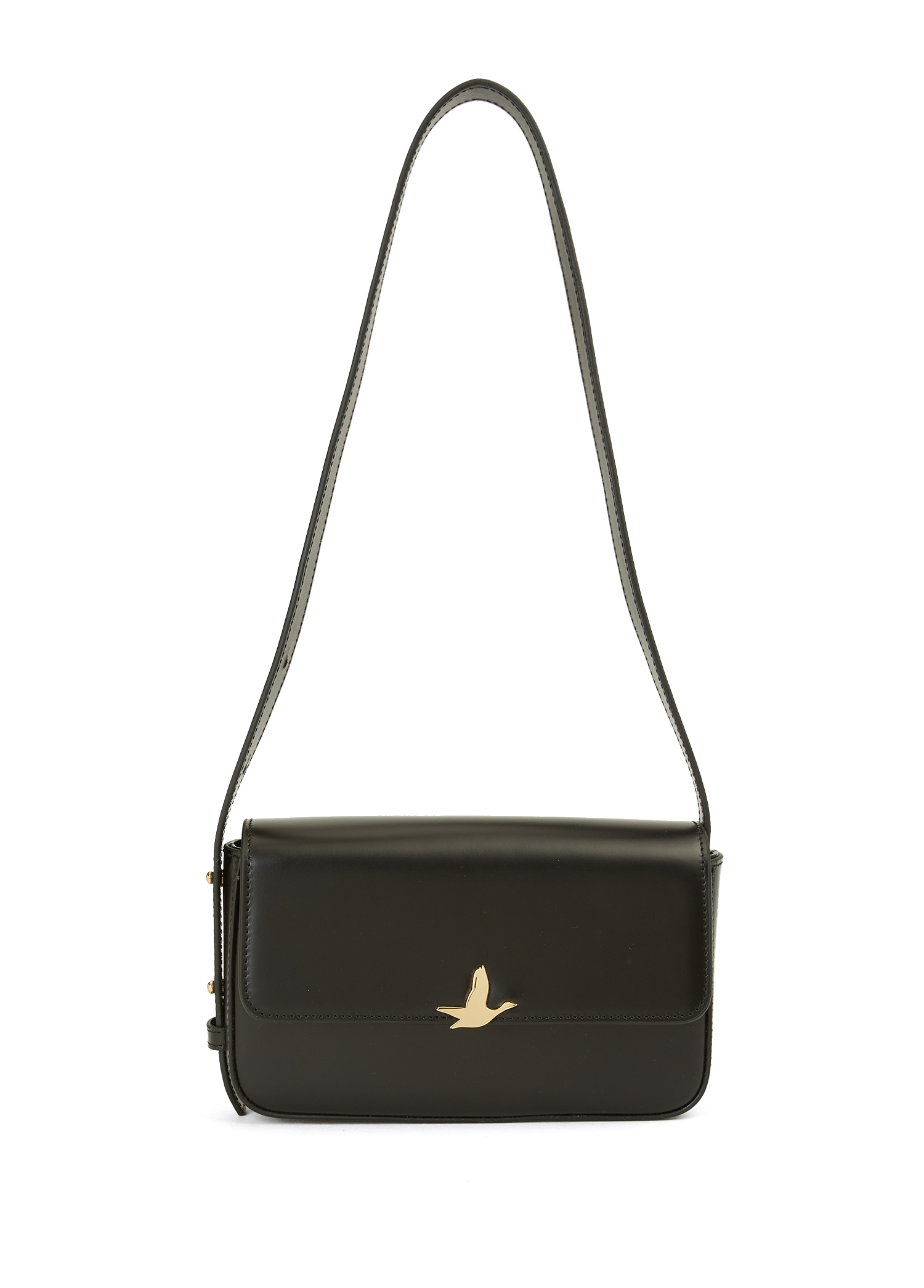 Beymen Club - Black Goose Logo Women Leather Bag