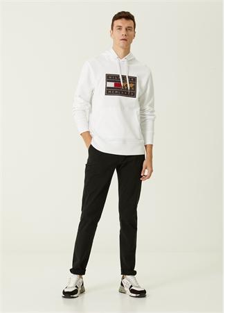 Calvin Klein Erkek Slim Fit Siyah Logolu Pantolon 34-29 EU Calvin Klein Erkek Slim Fit Siyah Logolu Pantolon 34-29 EU