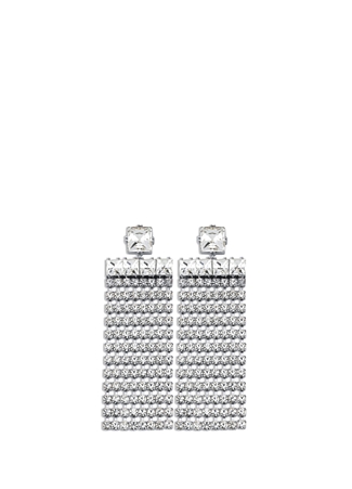 Ninon Kadın Cher Sallantılı Taşlı Küpe Gri Eu Ninon Kadın Cher Sallantılı Taşlı Küpe Gri Eu