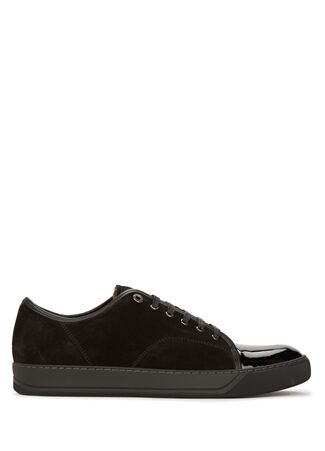 Lanvin Erkek Siyah Logolu Deri Sneaker 6 UK Lanvin Erkek Siyah Logolu Deri Sneaker 6 UK