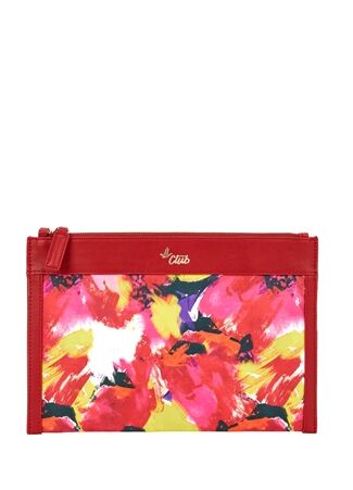 Beymen Club Kadın Kırmızı Dev Fırça Çiçek Baskılı El Portföyü EU